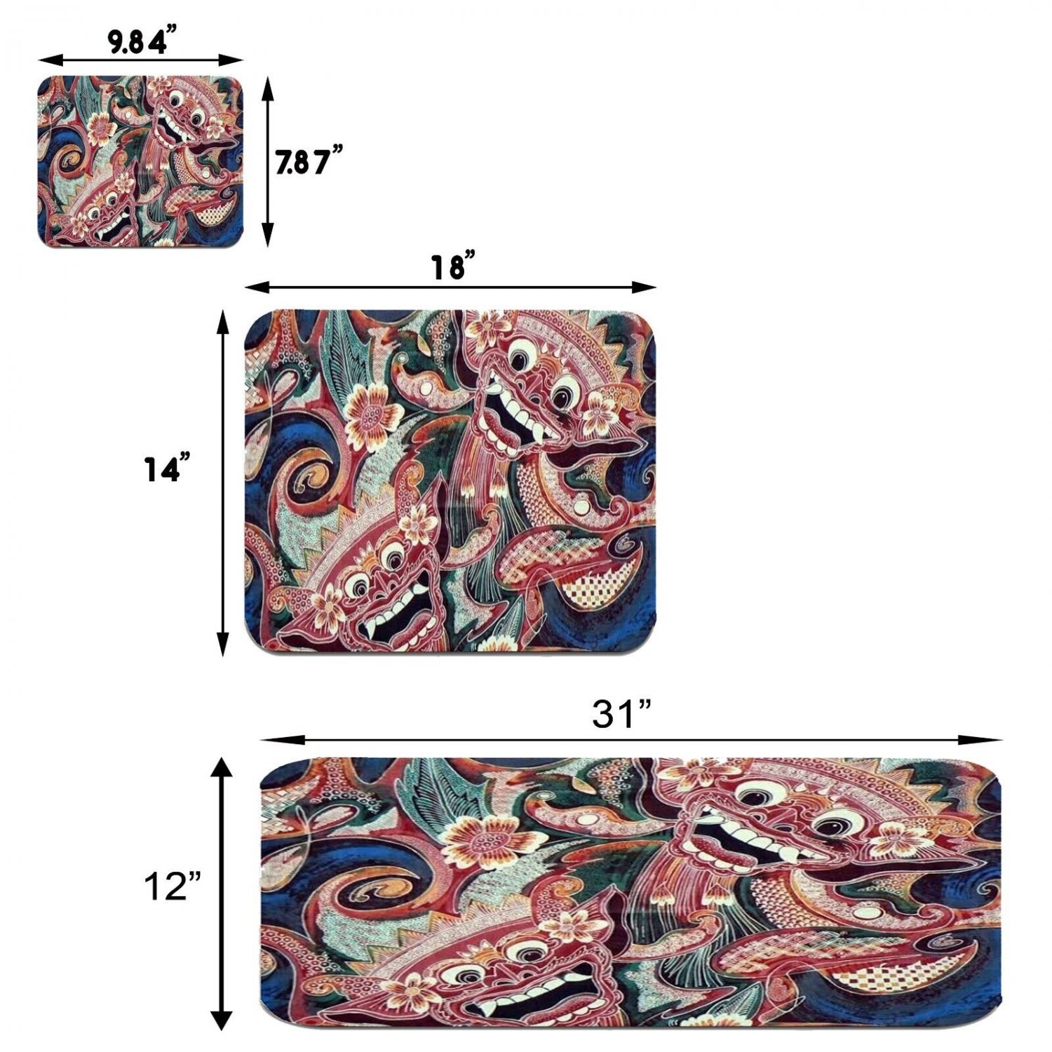 Ayrton Senna Brazilian Racing Formula 1 New Large Mouse pad L31 Gamming ...