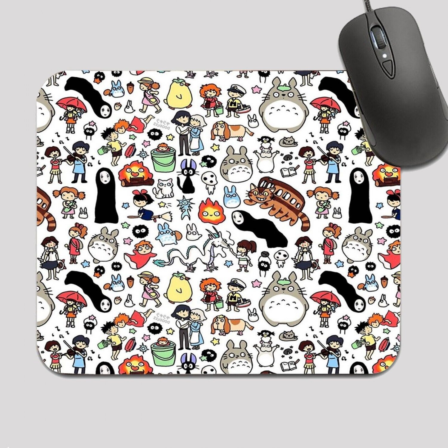 Studio Ghibli Character Doodles New Large Mouse pad L31 Gamming Mousepad