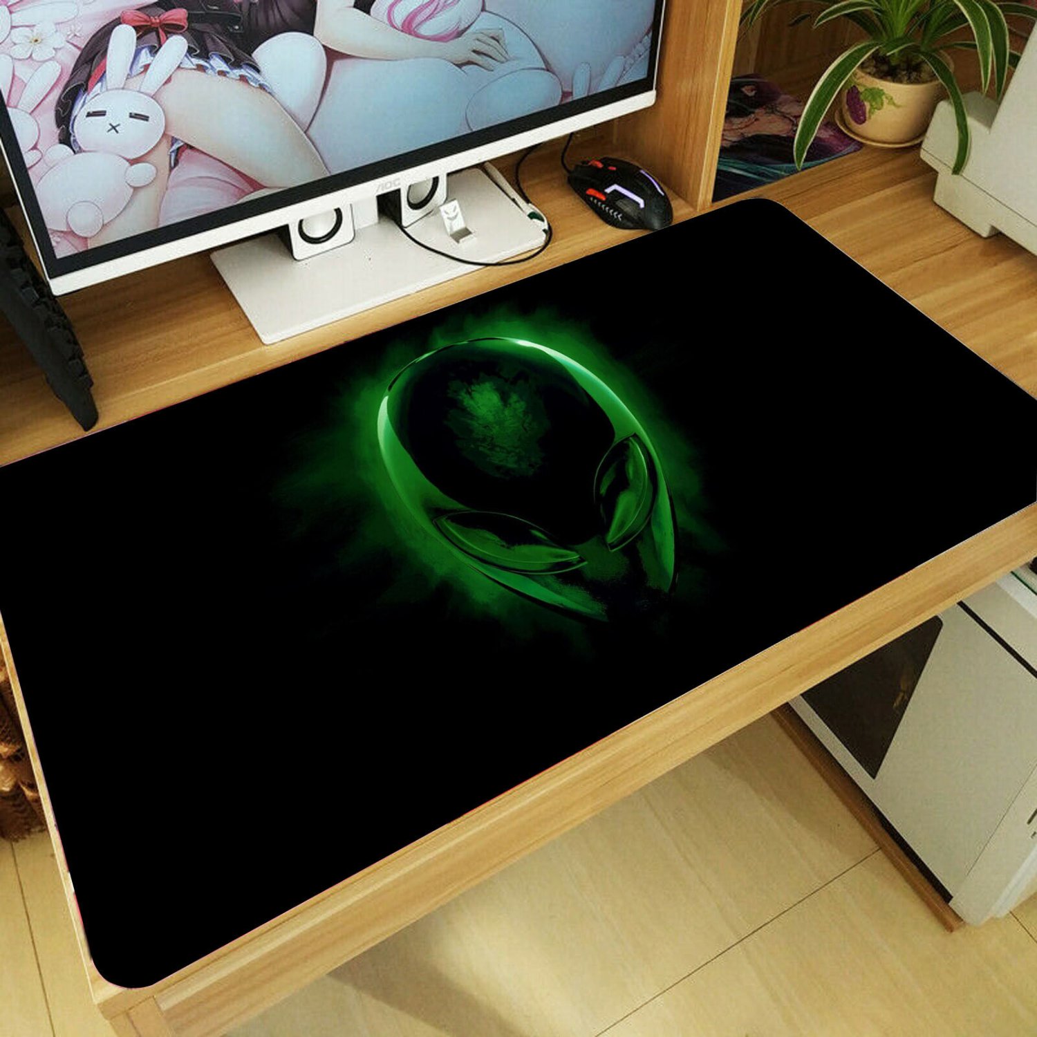 Alienware Green Technology Computer New Large Mouse pad L31 Gamming ...