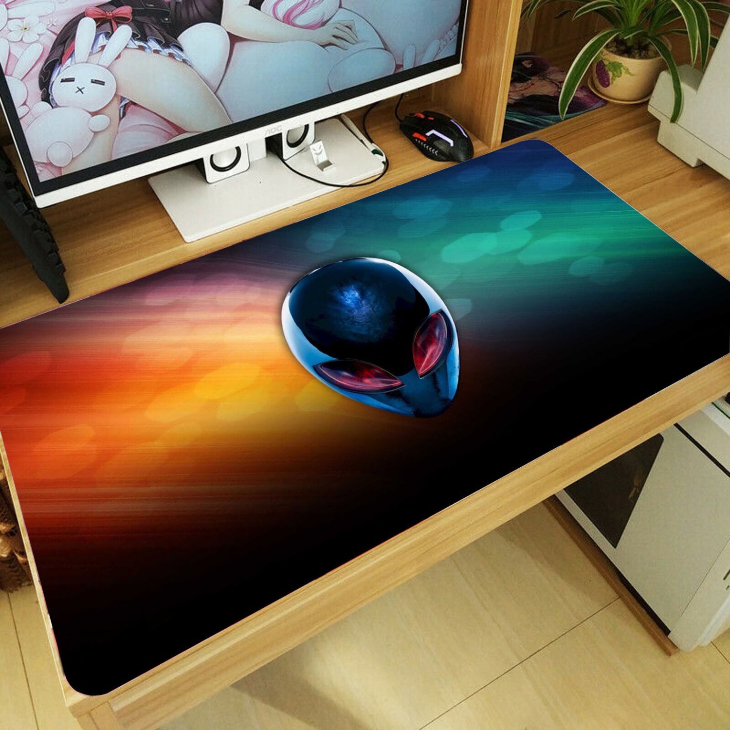 Alienware Computer Logo Rgb New Large Mouse pad L31 Gamming Mousepad