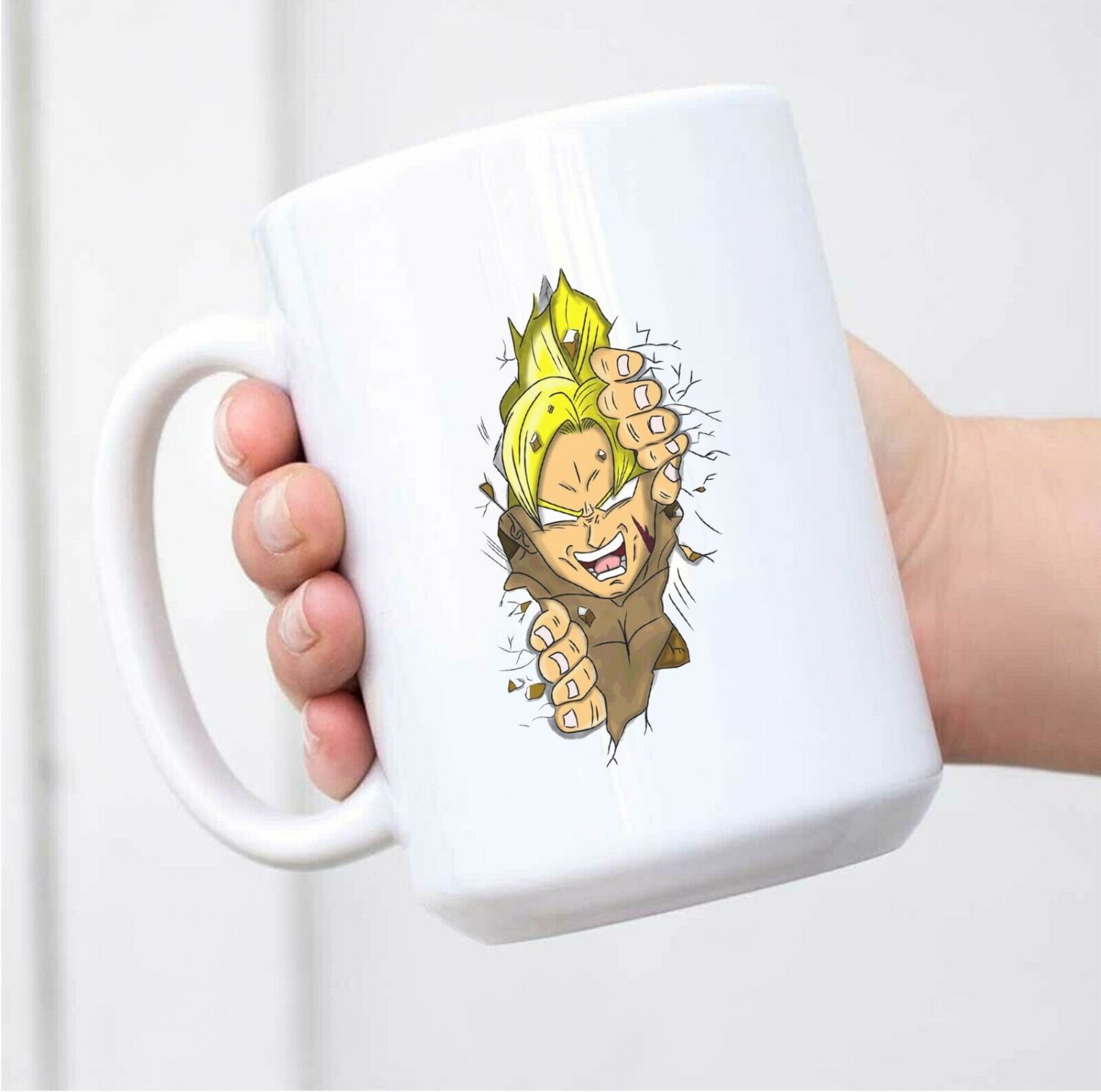 Goku Saiyan Dragon Ball New Ceramic White Mug L31 Coffee Mug Tea Mug
