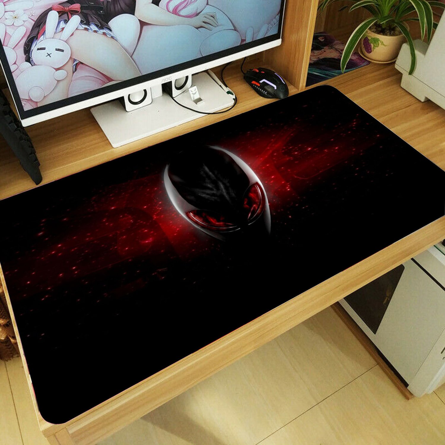 Alienware Red Computer Logo New Large Mouse pad L31 Gamming Mousepad
