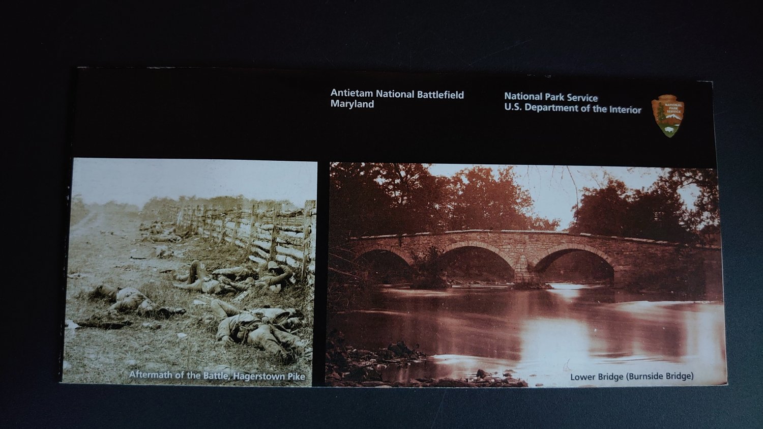 Official NPS Brochure Antietam National Battlefield Information Map Guide