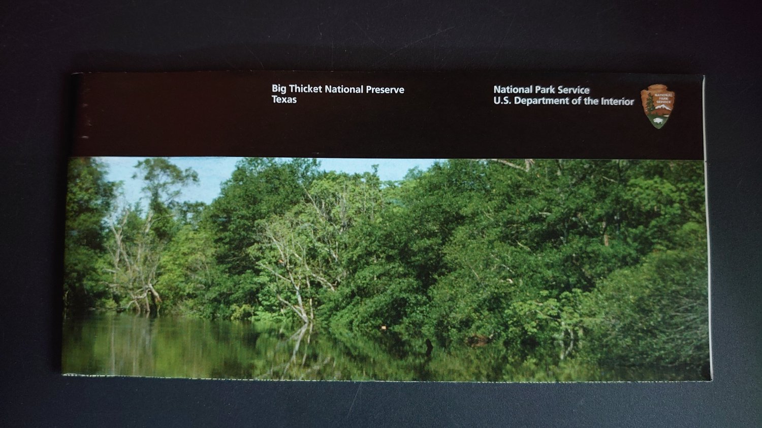 Official NPS Brochure Big Thicket National Preserve Information Map Guide