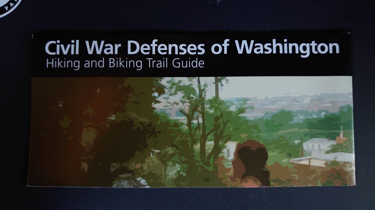 Official NPS Brochure Civil War Defenses of Washington Information Map ...