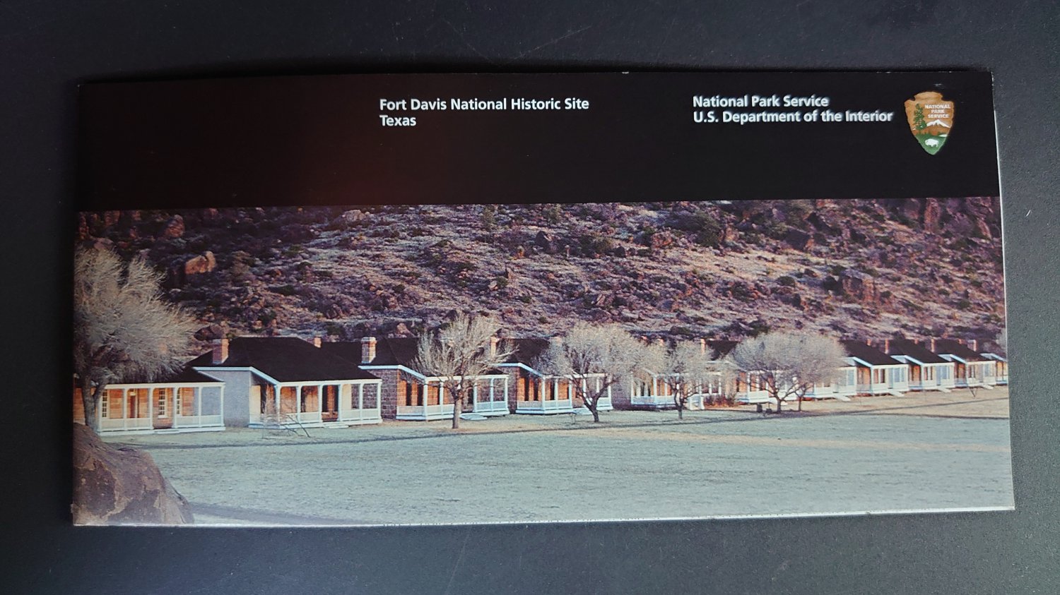 Official NPS Brochure Fort Davis National Historic Site Information Map ...