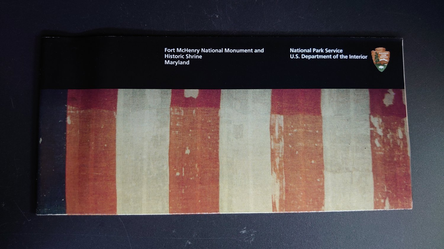 Official NPS Brochure Fort McHenry National Monument Information Map Guide