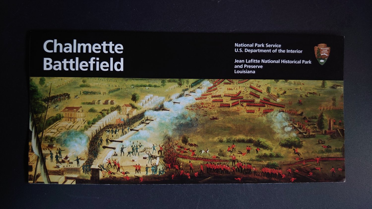 Official NPS Brochure Jean Lafitte Natl Historical Park Chalmette ...