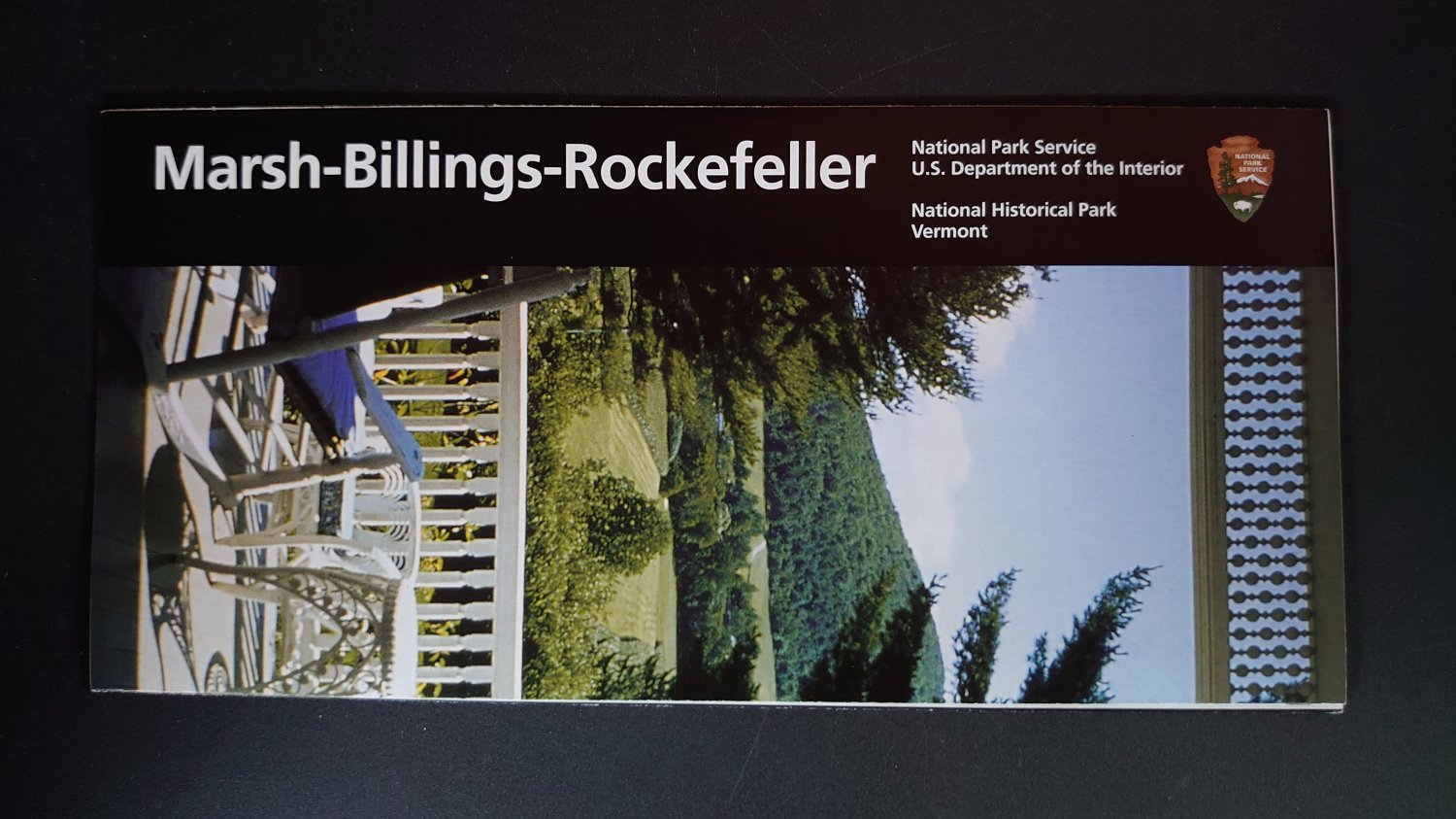 Official NPS Brochure Marsh Billings Rockefeller Natl Historical Park ...