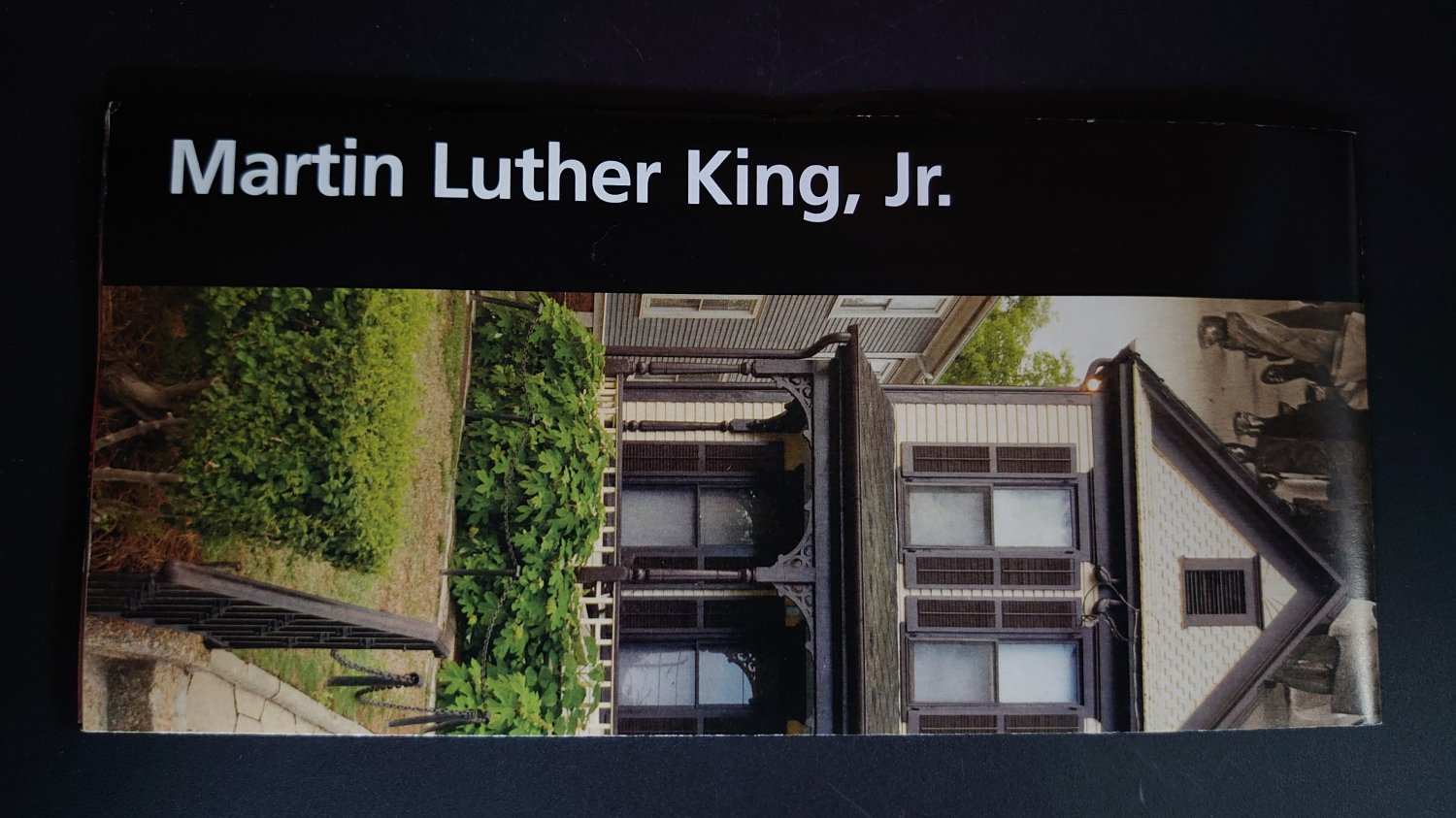 Official NPS Brochure Martin Luther King Jr Natl Historical Park Info ...