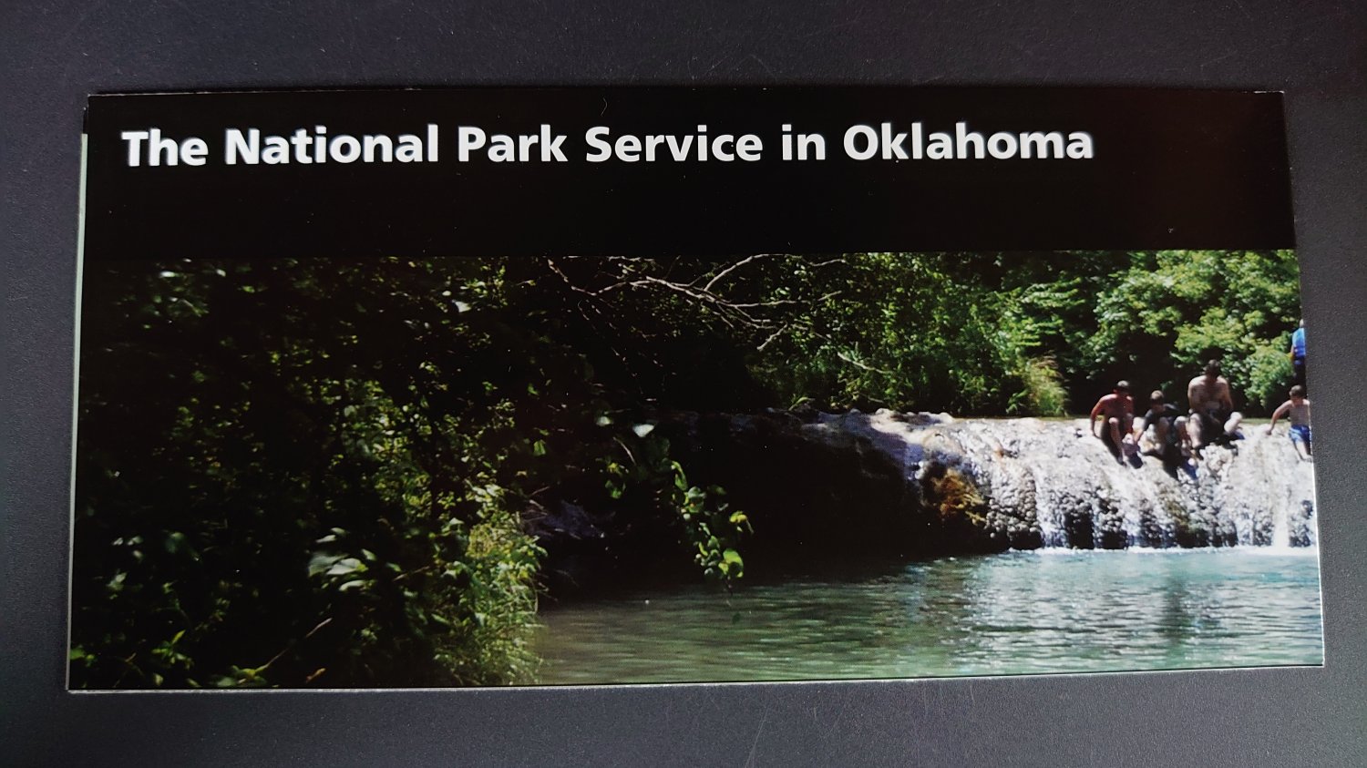Official NPS Brochure National Park Service in Oklahoma Map & Guide