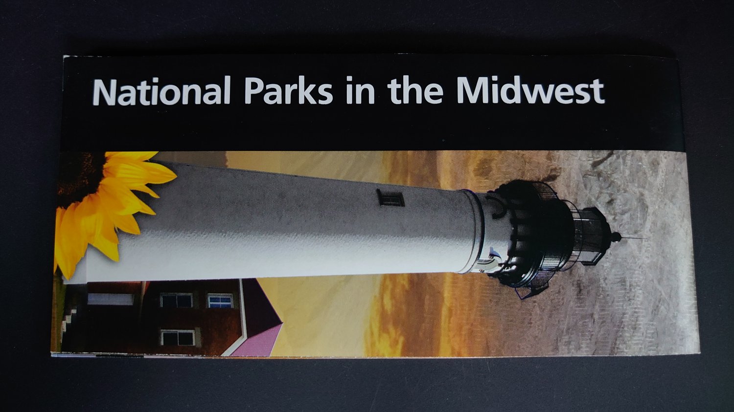 Official NPS Brochure National Parks In The Midwest Map & Guide