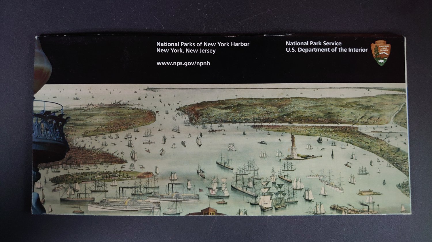 Official NPS Brochure National Parks of New York Harbor Map & Guide