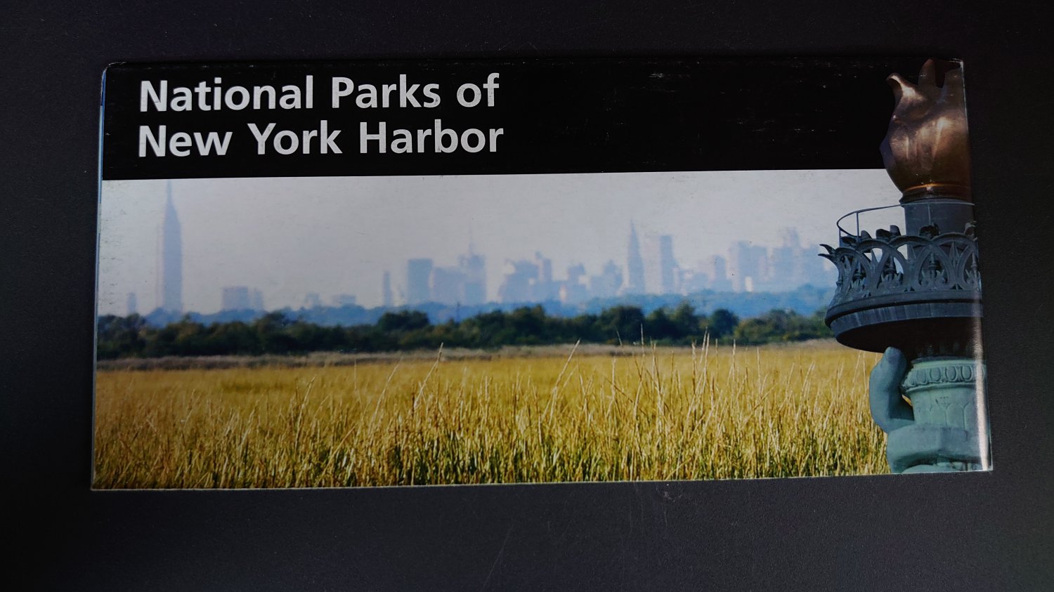 Official NPS Brochure National Parks of New York Harbor Map & Guide