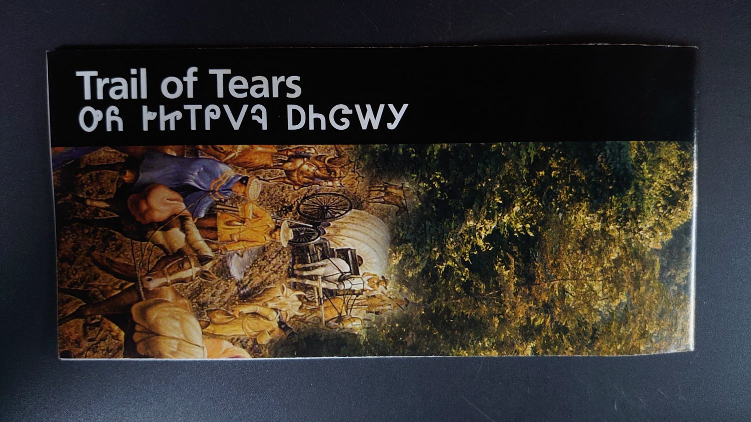 Official NPS Brochure Trail of Tears National Historic Trail Info Map Guide
