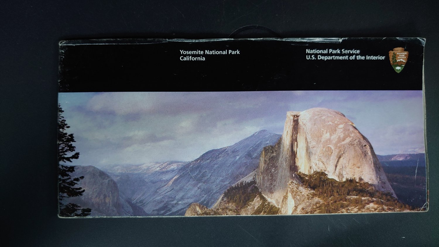 Official NPS Brochure Yosemite National Park Information Map Guide
