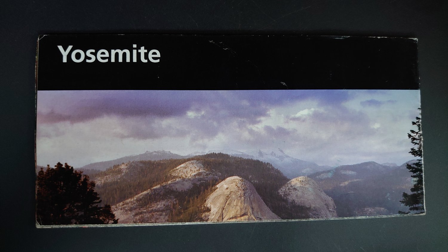 Official NPS Brochure Yosemite National Park Information Map Guide