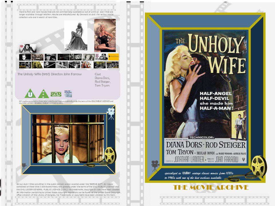 The Unholy Wife (1957) Director: John Farrow Stars: Diana Dors, Rod ...