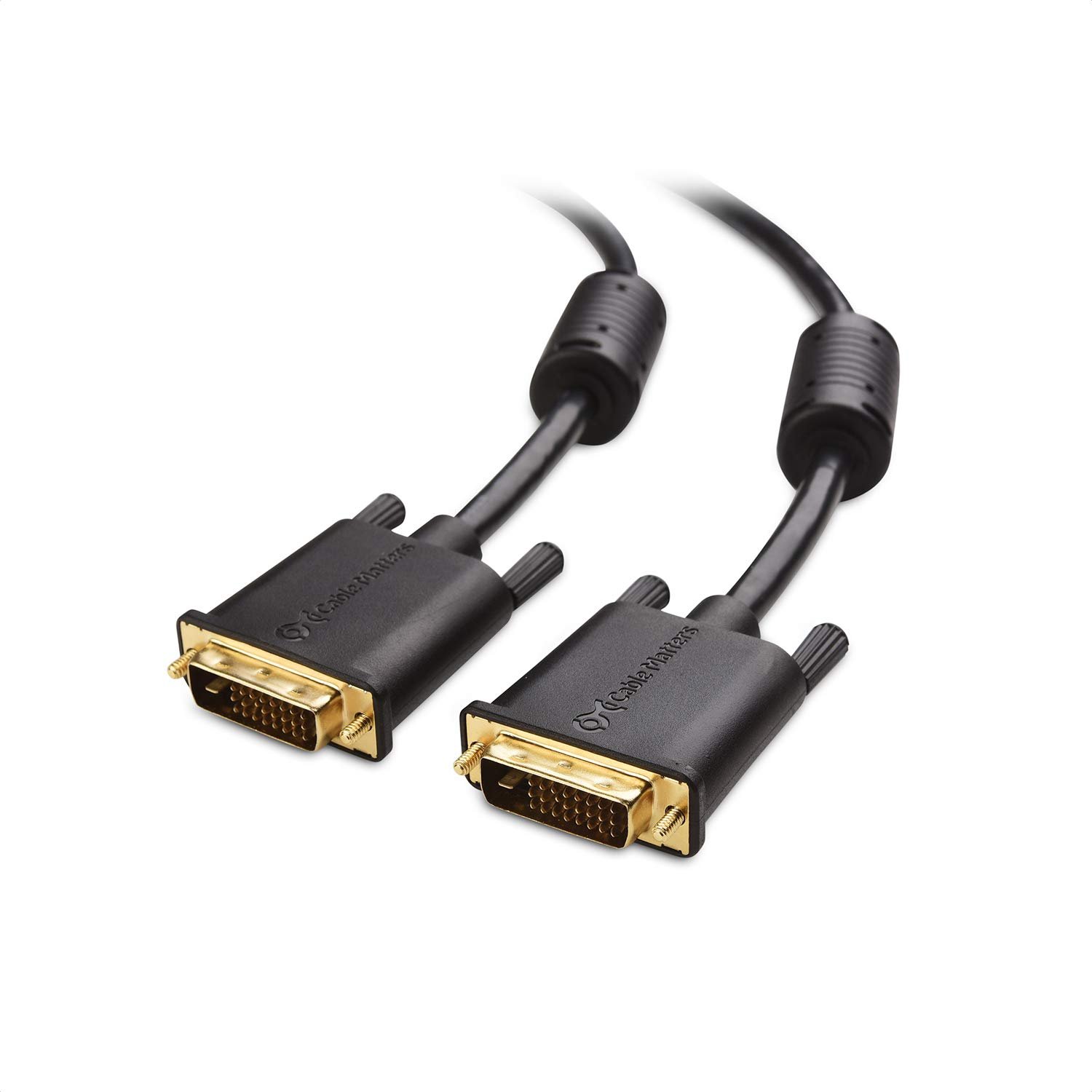Cable Matters DVI to DVI Cable with Ferrites (DVI Dual Link Cable, DVI ...