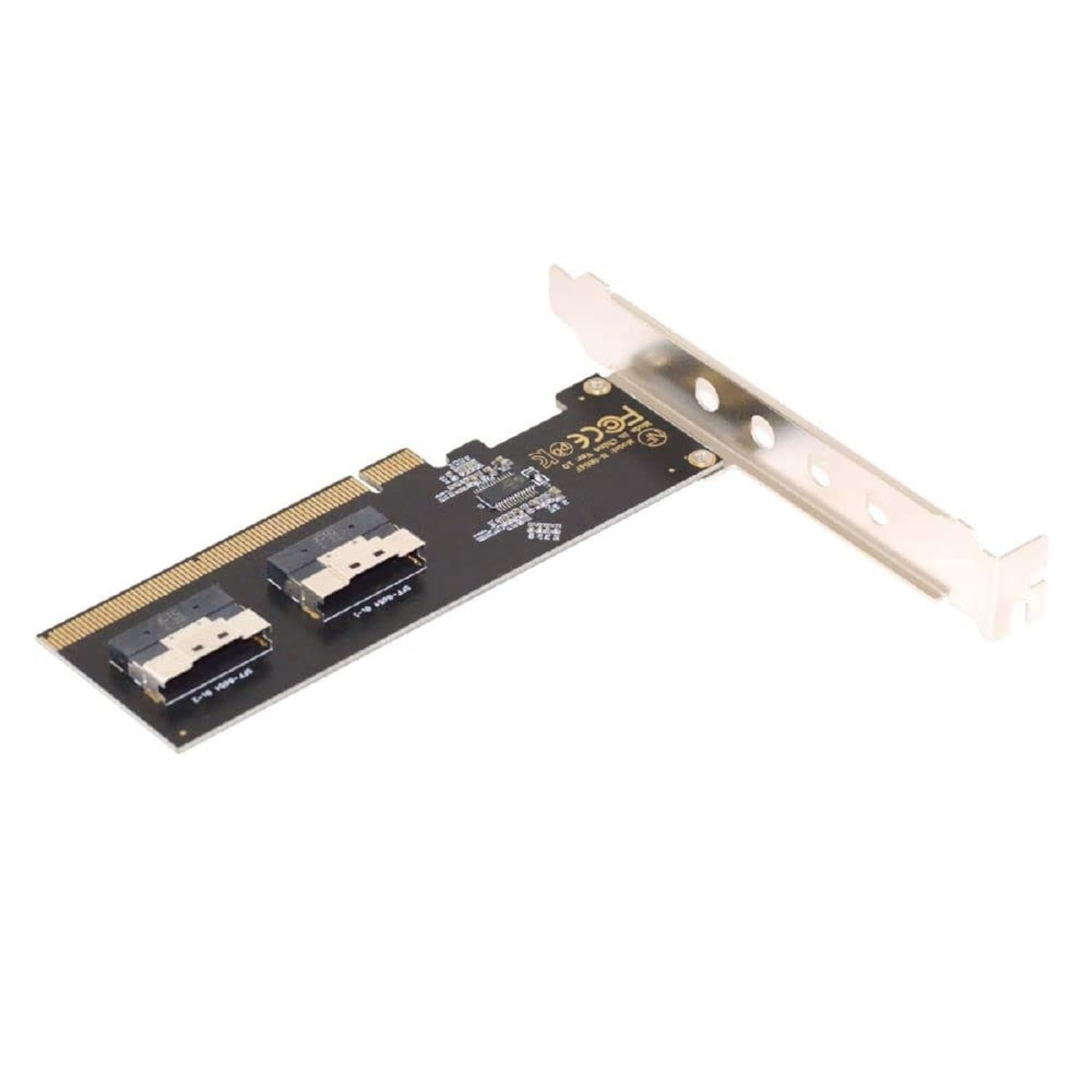 Cablecc Slimline Dual SFF-8654 8X 4 NVME to PCIE Express 3.0 4.0 Raid ...