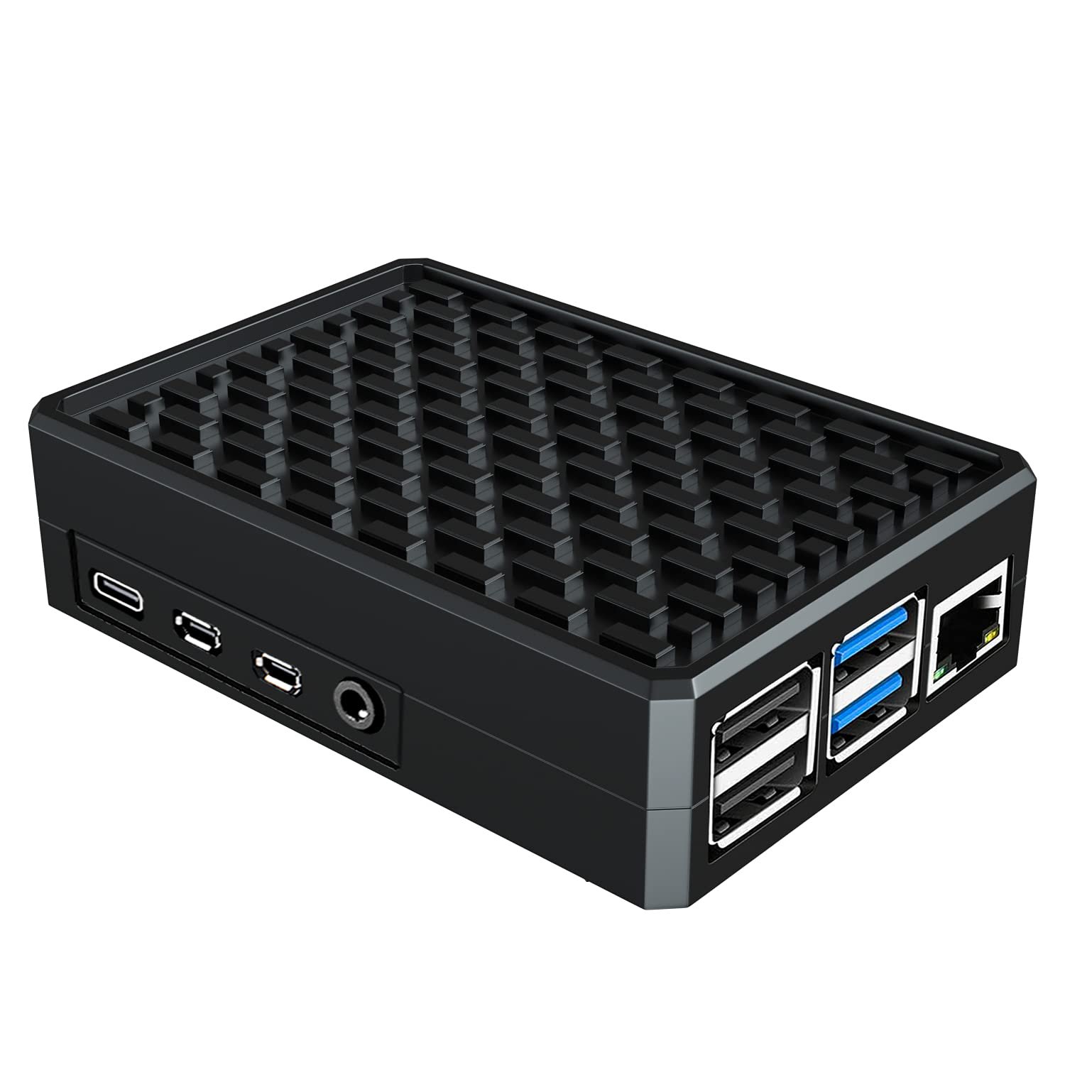 Raspberry Pi 4 Aluminium Case, Raspberry Pi 4 Model B Metal Case, Pi 4 ...