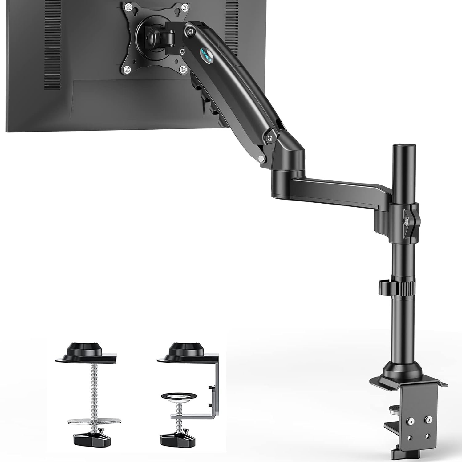 HUANUO Monitor Arm - Gas Spring Monitor Mount Fits 13-32'' Monitor ...