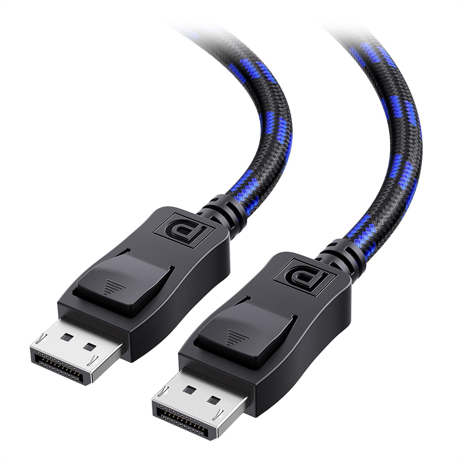 Cable Matters [VESA Certified] 6 ft Braided DisplayPort Cable 1.4 ...