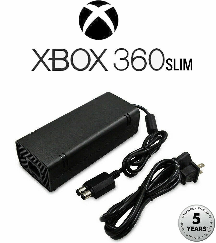 New Xbox 360 Slim Slim/S Power Supply Brick Ac Adapter Charger With ...