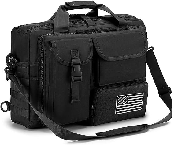 Tactical Messenger Bag, Tactical Briefcase for Man Military Laptop Bag ...