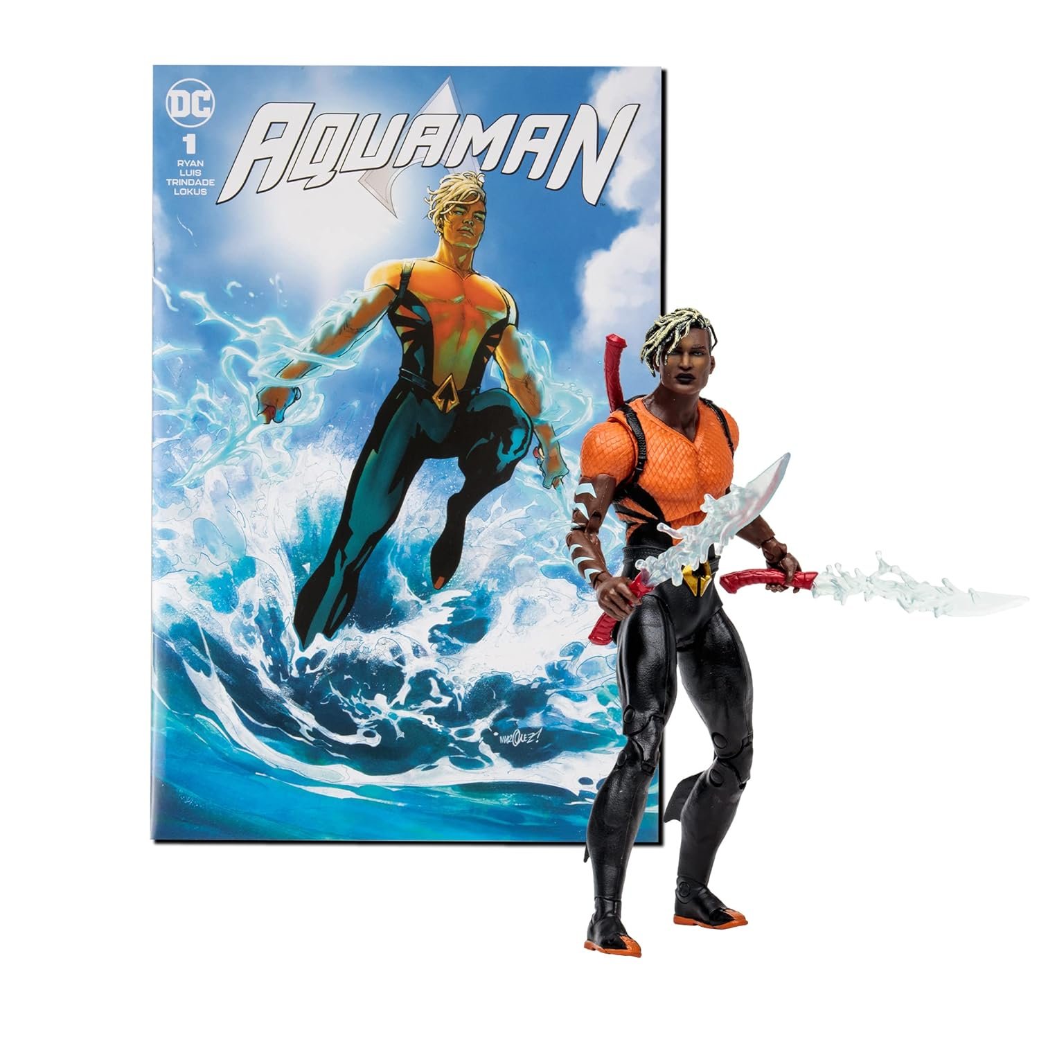 McFarlane Toys - DC Direct Page Punchers - Aqualad 7in Action Figure ...