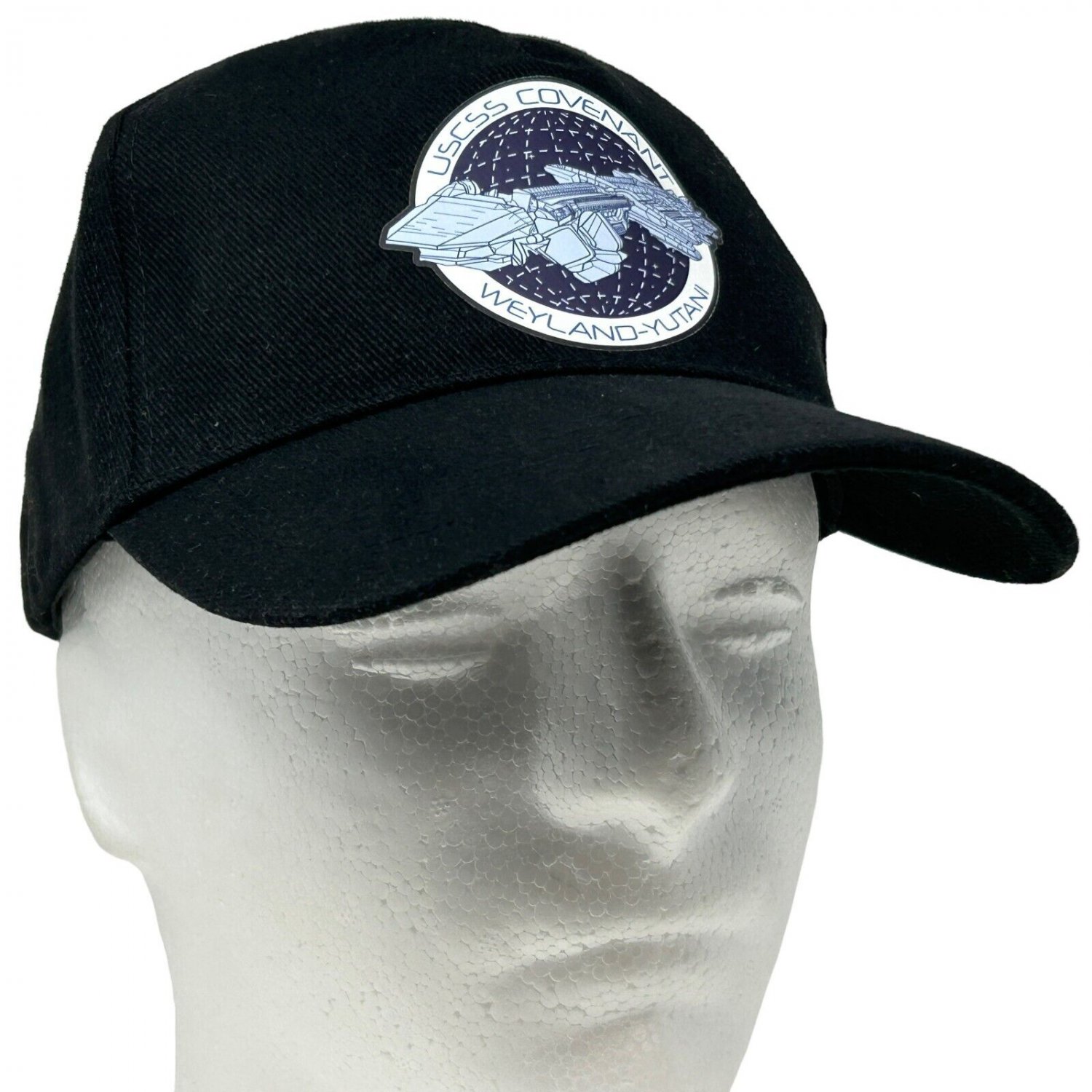 Alien Covenant Strapback Hat Movie Film USCSS Black 5 Five Panel ...