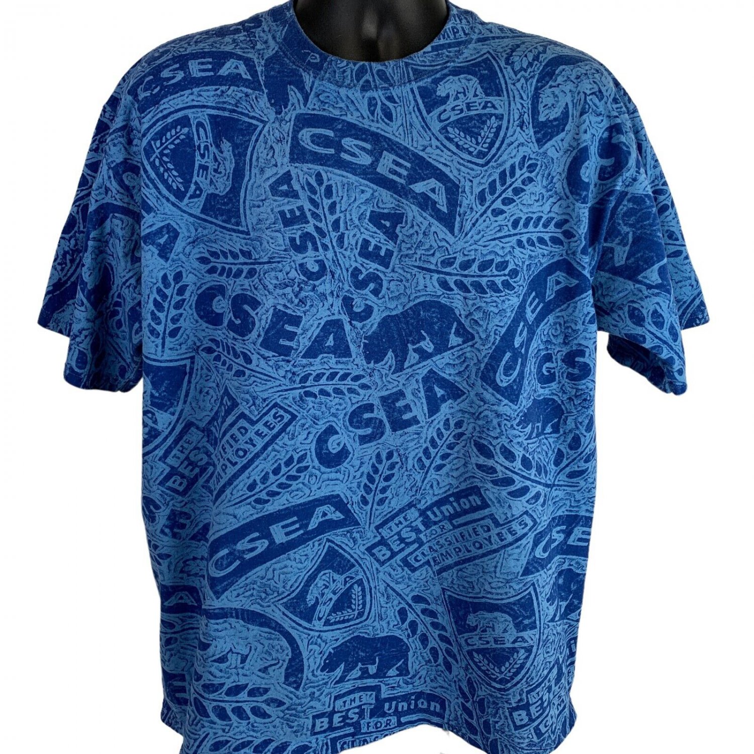 Vintage 90s CSEA California School Employees Association T Shirt Union ...