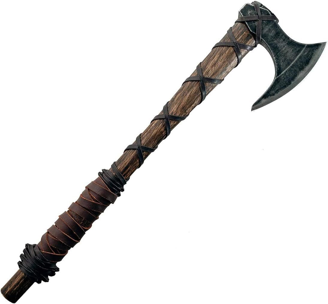 Vikings Axe of King Ragnar Lothbrok - Historical Replica Axe with Wall ...