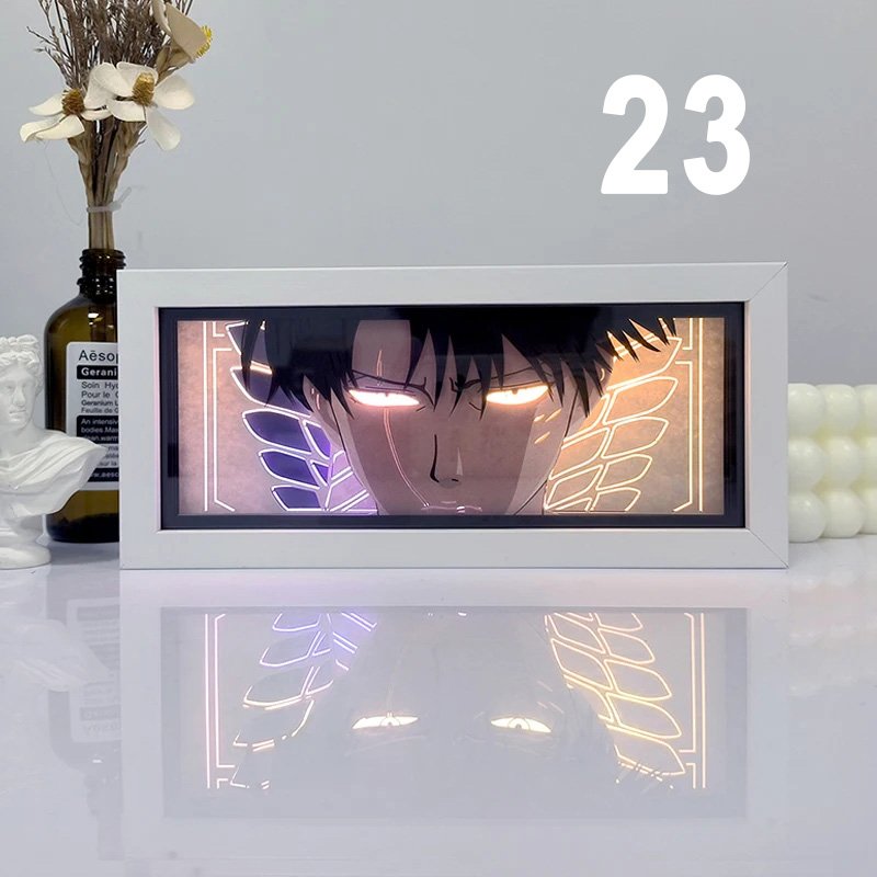 Anime Laser-Cut 3D Night Light | Best Merch Fan Gift