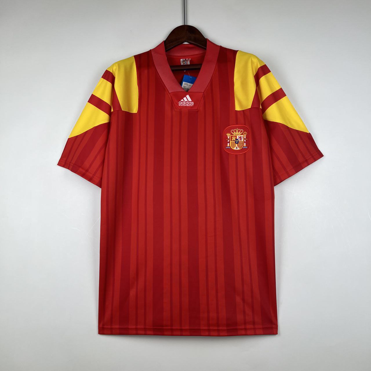 Spain Retro 1992 Jersey Home New Soccer Jersey Retro
