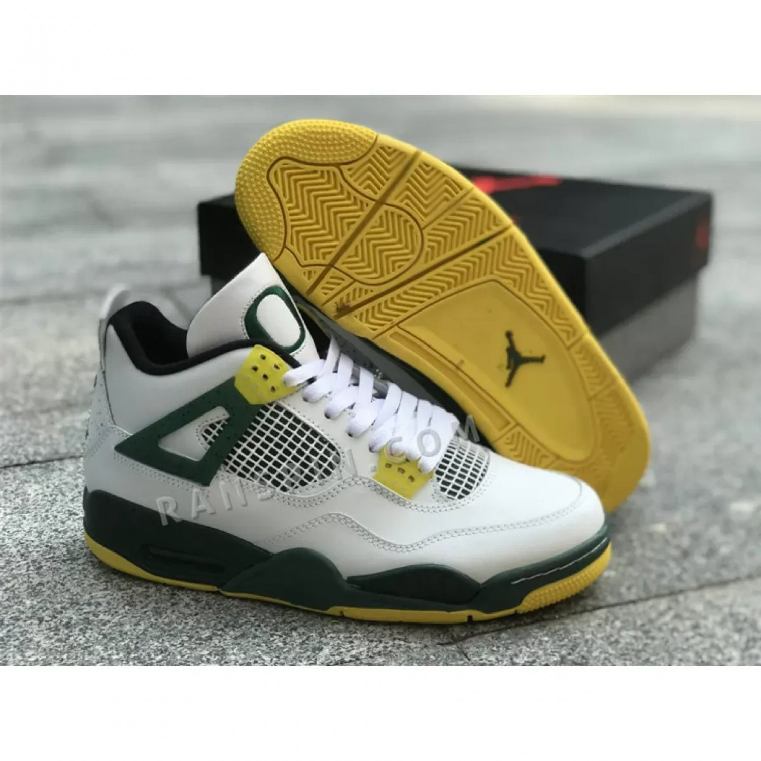 Jordan Air Jordan 4 Retro Oregon Ducks Duckman White sneakers