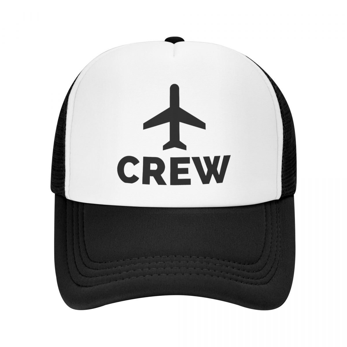 Aviation Plane Flight Crew Trucker Hat Airplane Aviator Pilot Baseball ...