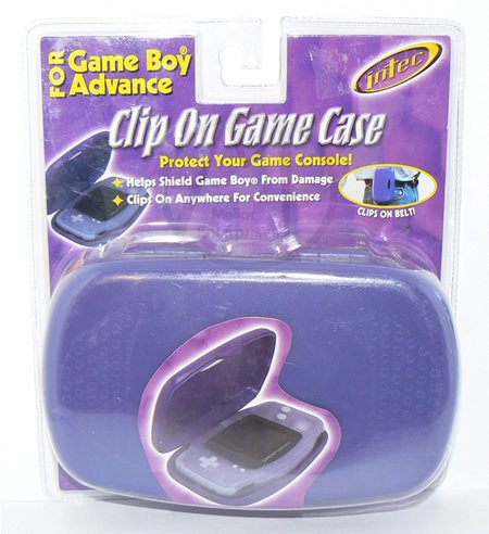 Intec Clip On Game Case for Game Boy Advance PURPLE #3335 - NIP + FREE ...