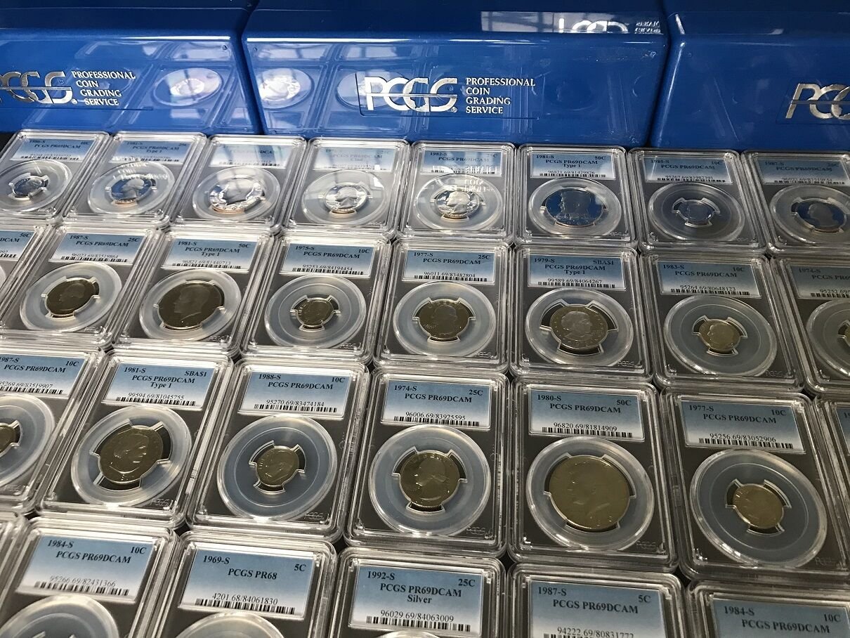 ESTATE SALE! PCGS Slabbed GRADED U.S. Proof Coin Hoard 3 SLAB LOT + BONUS