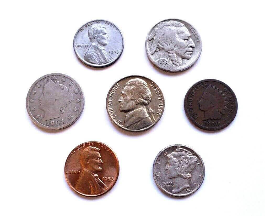 Old U.S. Coin Estate Collection Includes Silver! Rare Old US Coin Lot