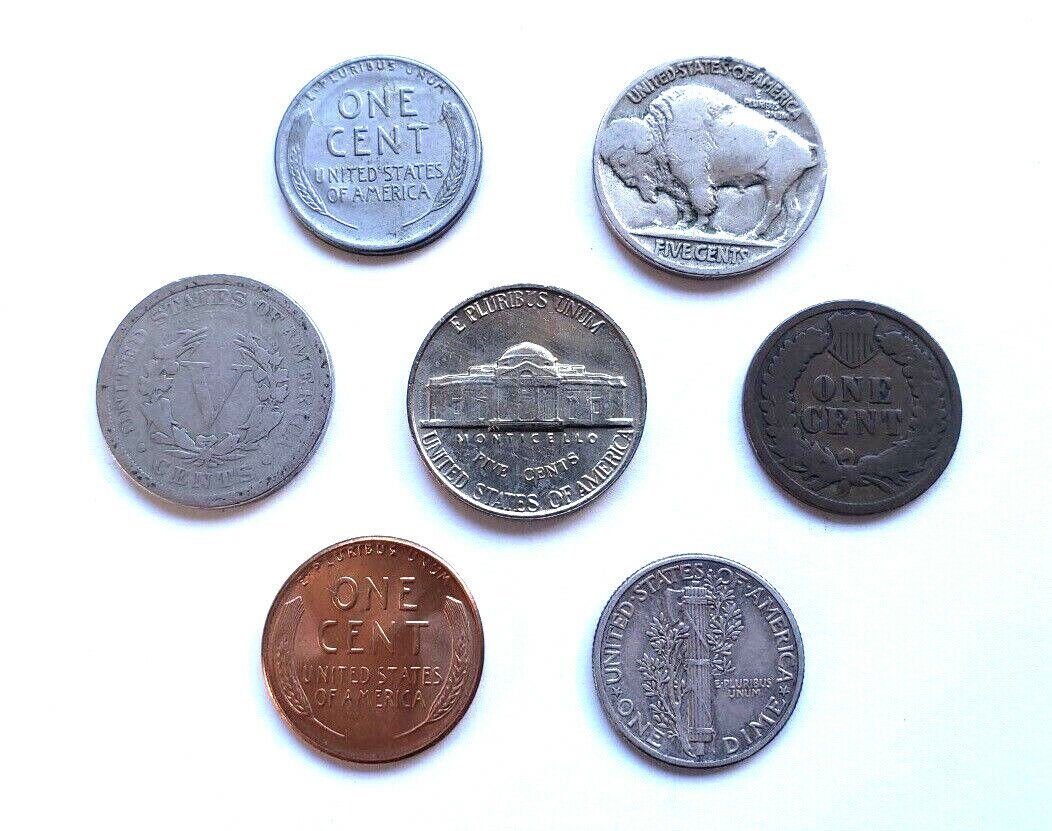 Old U.S. Coin Estate Collection Includes Silver! Rare Old US Coin Lot