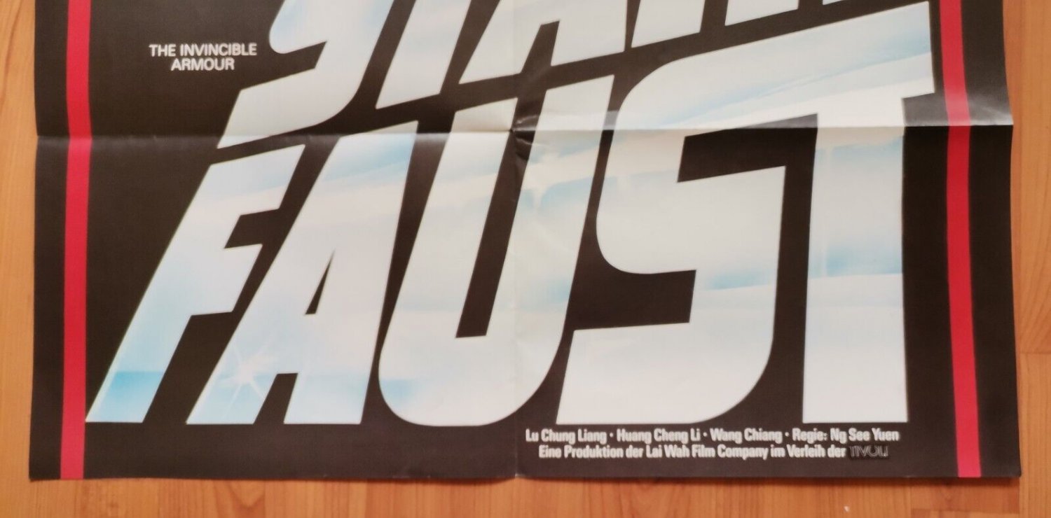 Invincible Armour, John Liu, Jeong-lee Hwang, Original Cinema Poster 1977