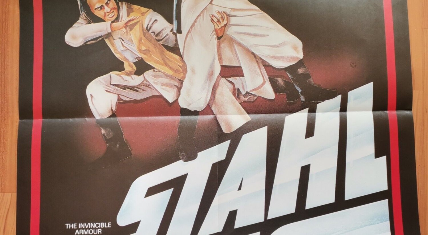 Invincible Armour, John Liu, Jeong-lee Hwang, Original Cinema Poster 1977