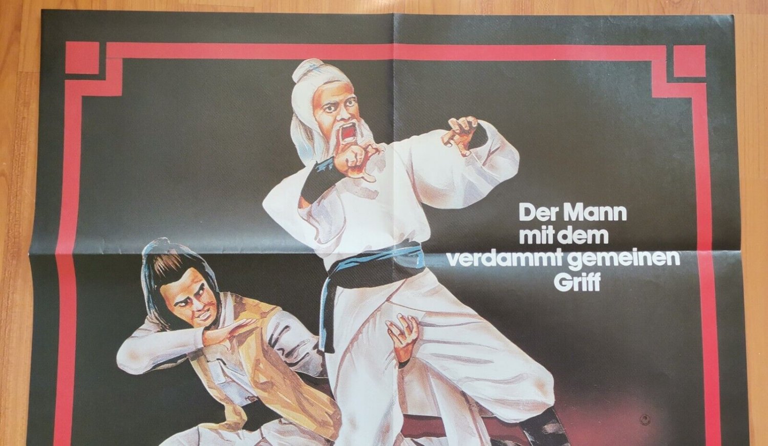 Invincible Armour, John Liu, Jeong-lee Hwang, Original Cinema Poster 1977