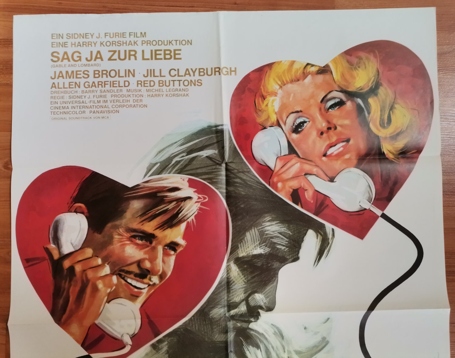Gable and Lombard, James Brolin, Jill Clayburgh, Original Cinema Poster ...