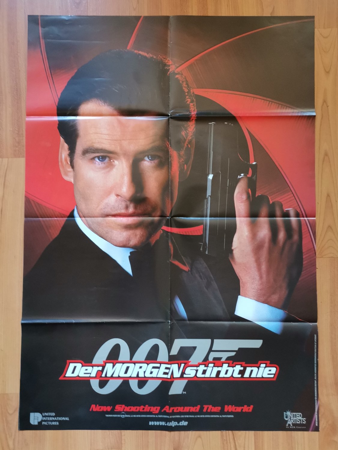 James Bond 007 Tomorrow Never Dies, Pierce Brosnan, Cinema Poster 1997