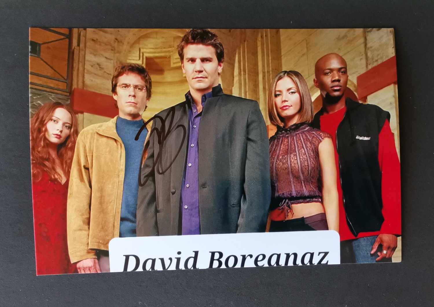David Boreanaz, Bones, Signed Autograph Photo
