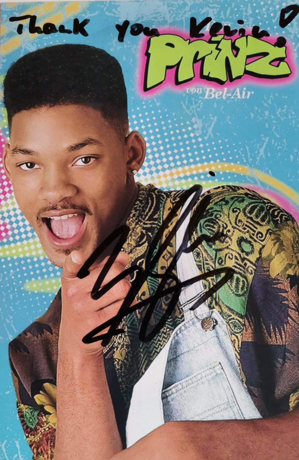 Will Smith, Prince of Bel-Air, Signed Autographed 6x4 Photo