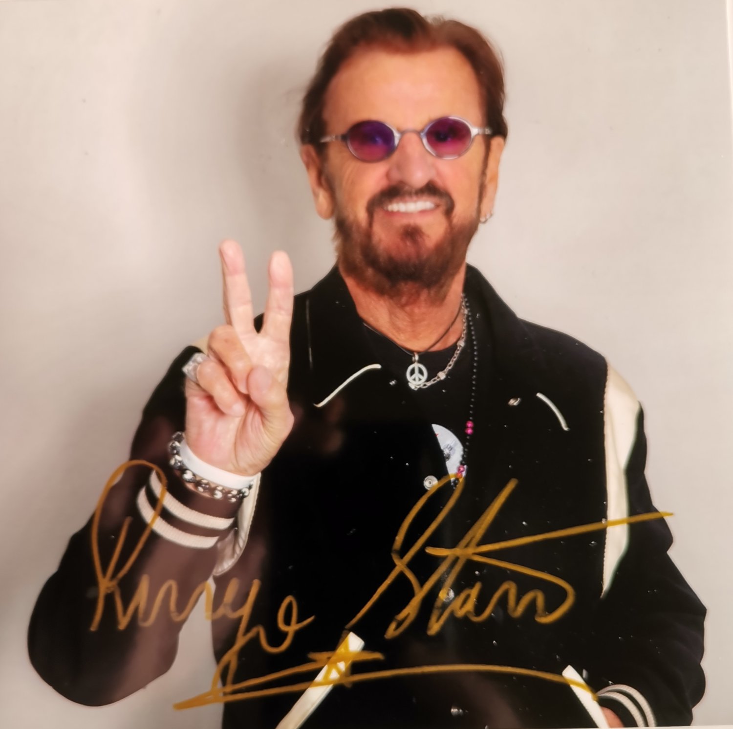 Ringo Starr, Beatles, Signed Photo 6x6 in