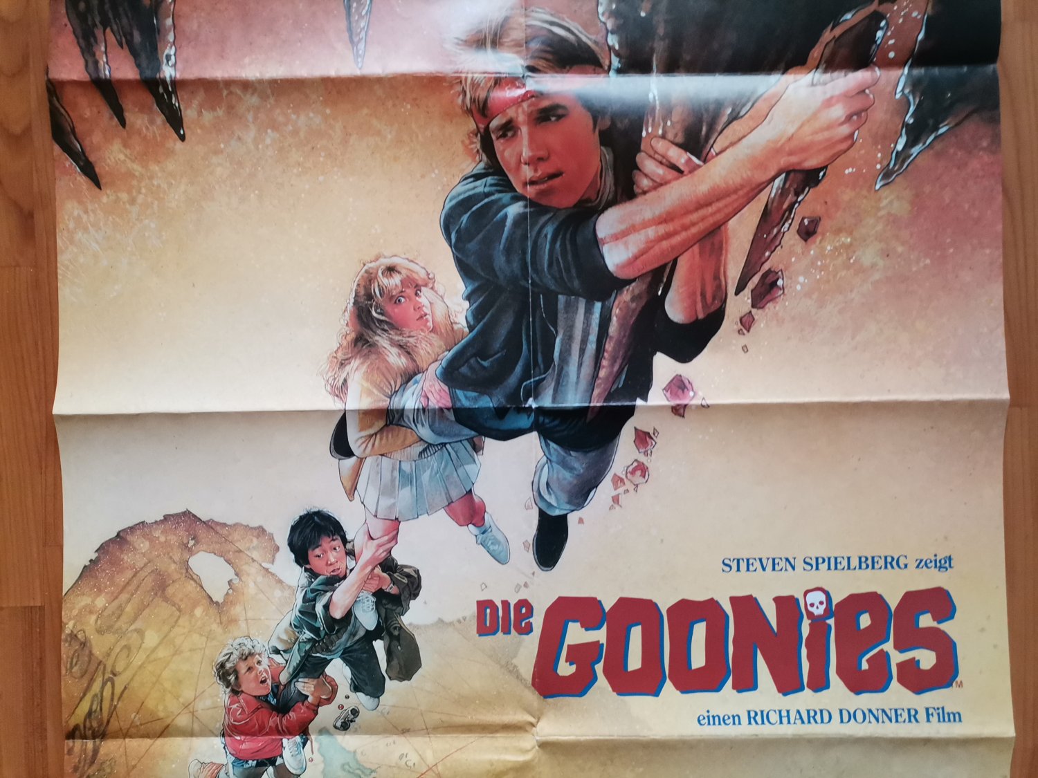 The Goonies, Original Movie Poster 1985, Sean Astin, Josh Brolin